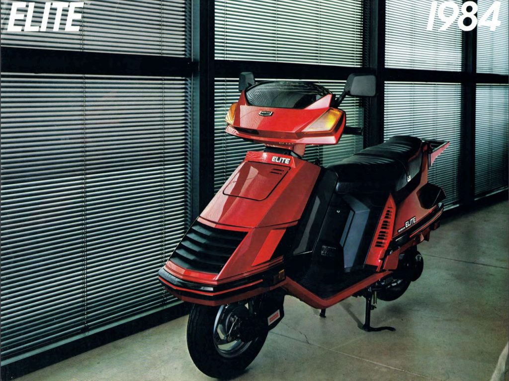 Honda USA 1984 Elite 125 - Scooter Sales Brochure